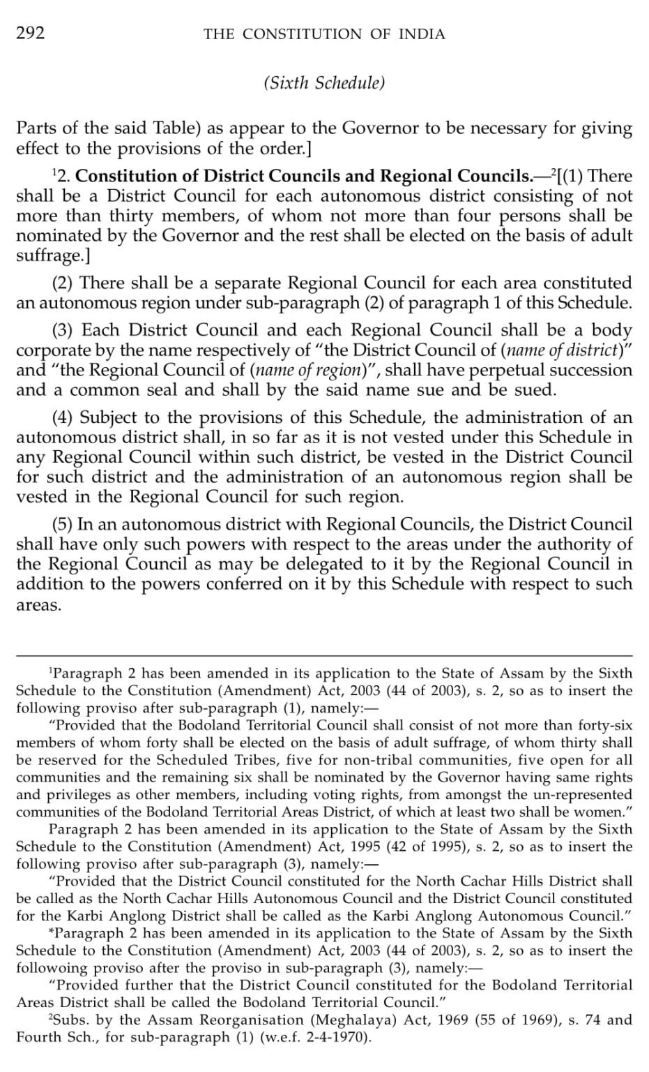 Schedules of Indian Constitution, 1 to 12 Schedules of Constitution of ...