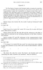 Appendix 1, 2 of Indian Constitution