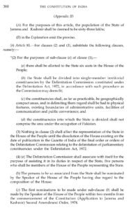 Appendix 1, 2 of Indian Constitution