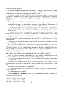 CrPC 1973 - The Code Of Criminal Procedure Act