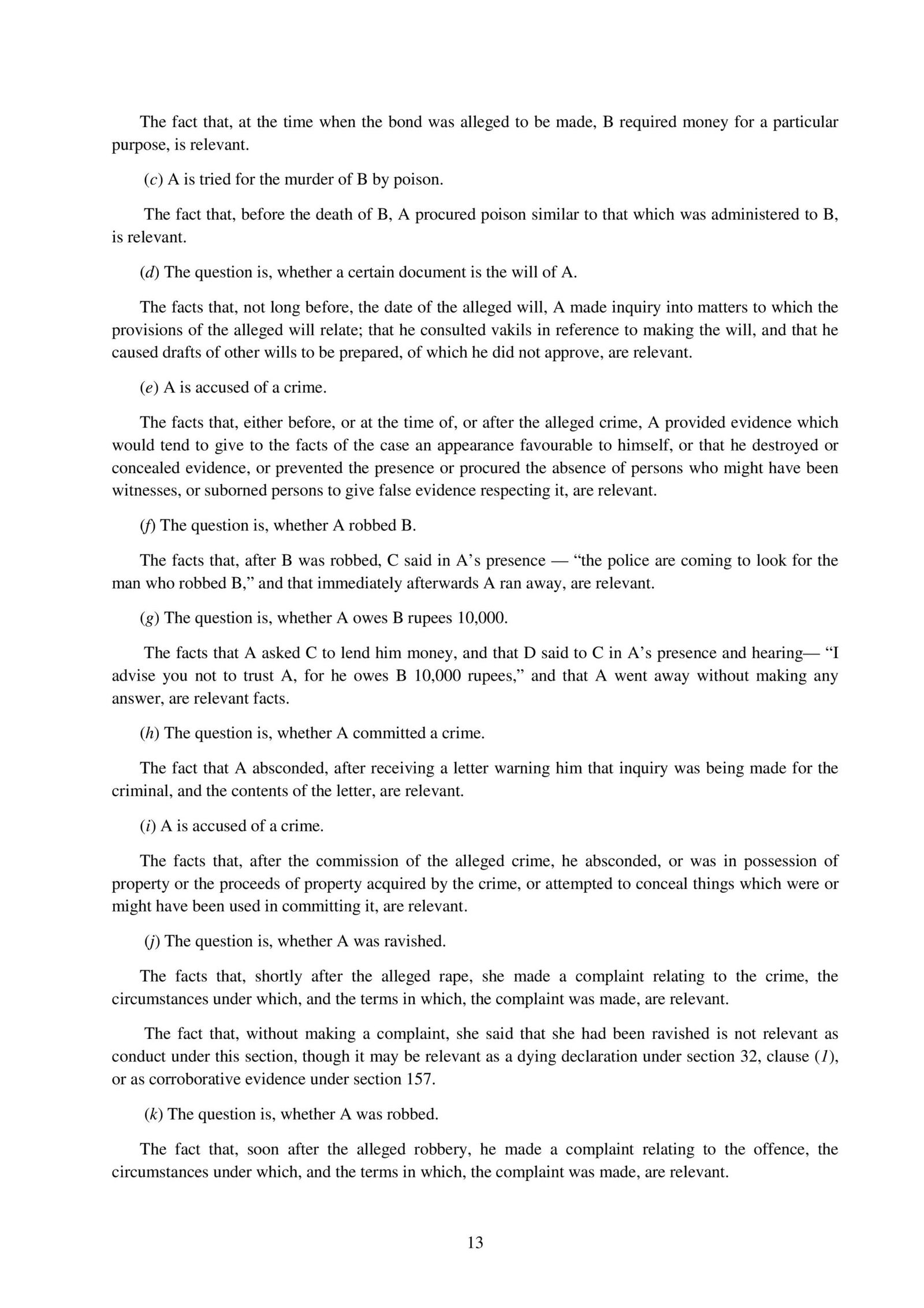 Indian Evidence Act 1872, PDF Download