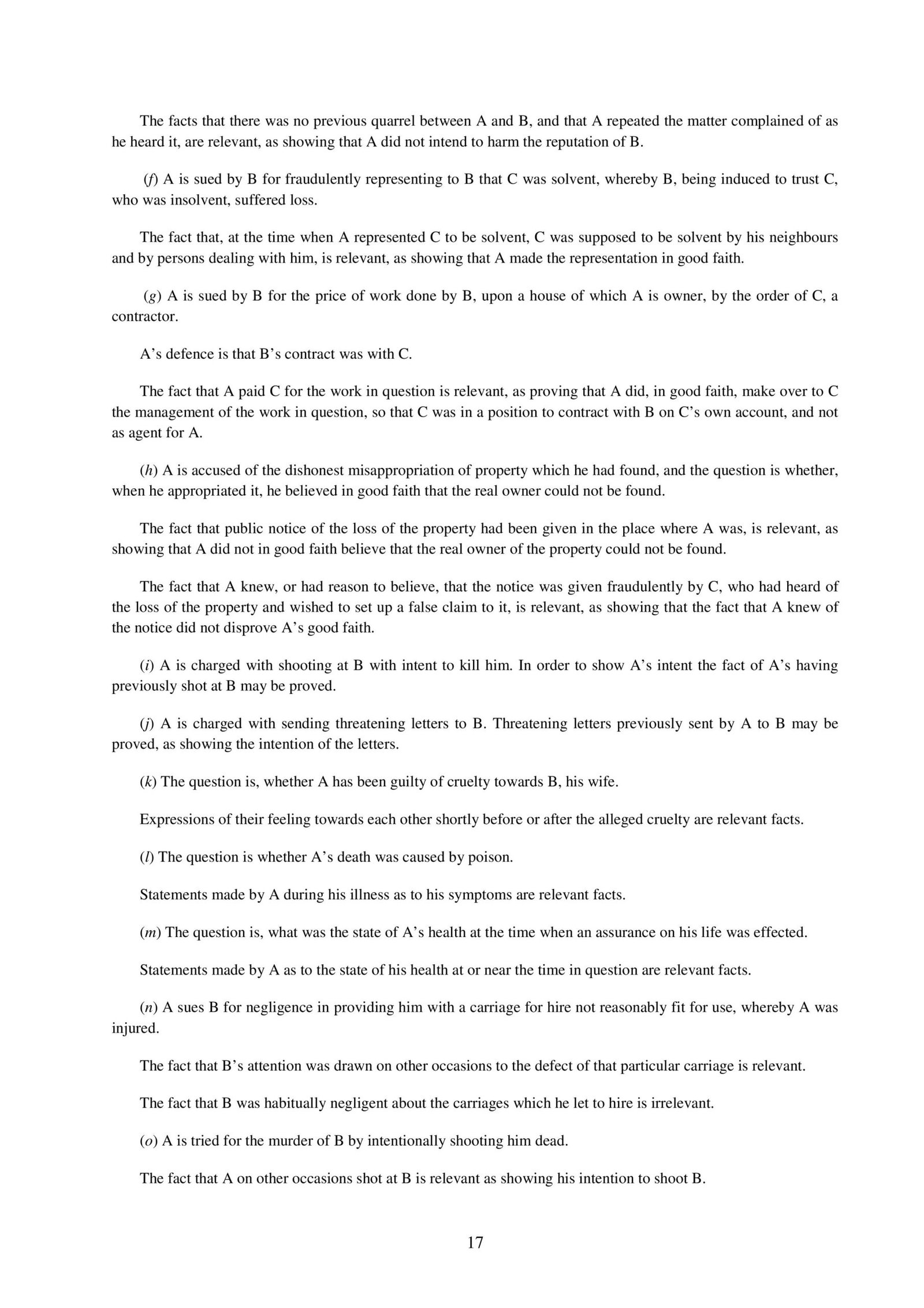 Indian Evidence Act 1872, PDF Download